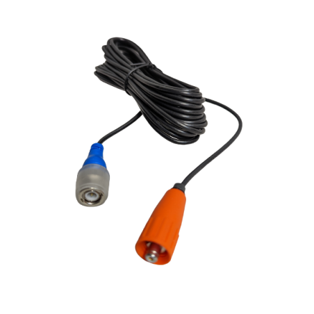 Câble de Connexion Coaxial pour Électrodes pH et Redox, Connecteur SN6/BNC